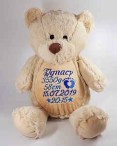 Mój Misio SKLEP Pluszaki z imieniem dziecka, handmade, personalizowane ...